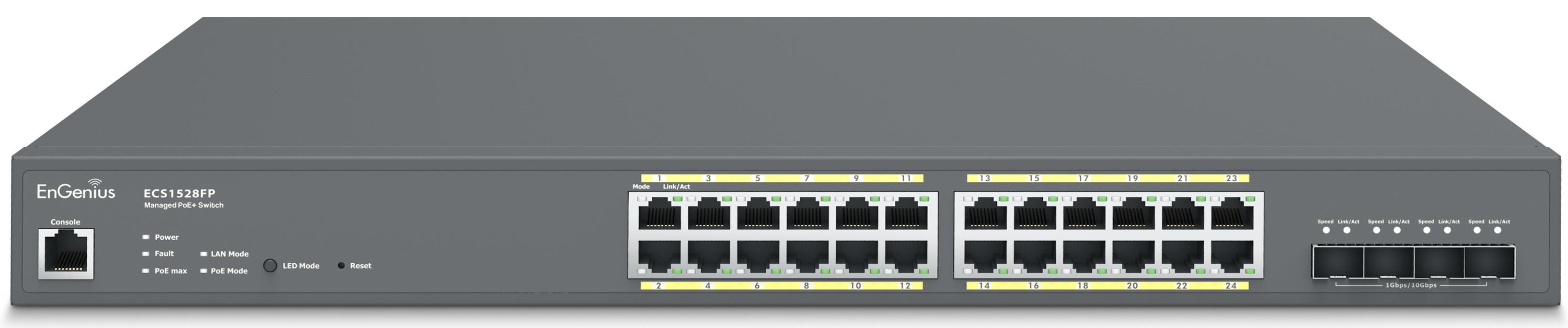 EnGenius ECS1528FP, Cloud Managed Switch - Heiniger Kabel AG